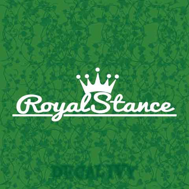 Royal Stance Decal Vinyl Sticker - Decal Ivy