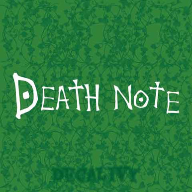 Death Note Decal Vinyl Sticker - Decal Ivy