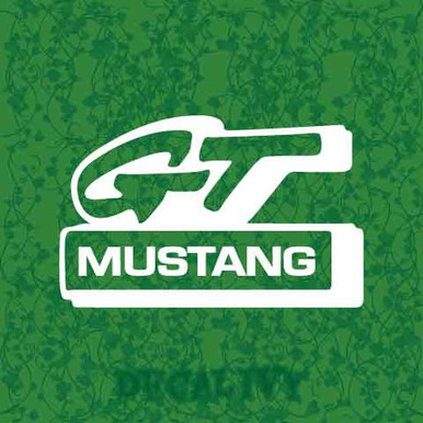 Mustang GT Decal Vinyl Sticker - Decal Ivy