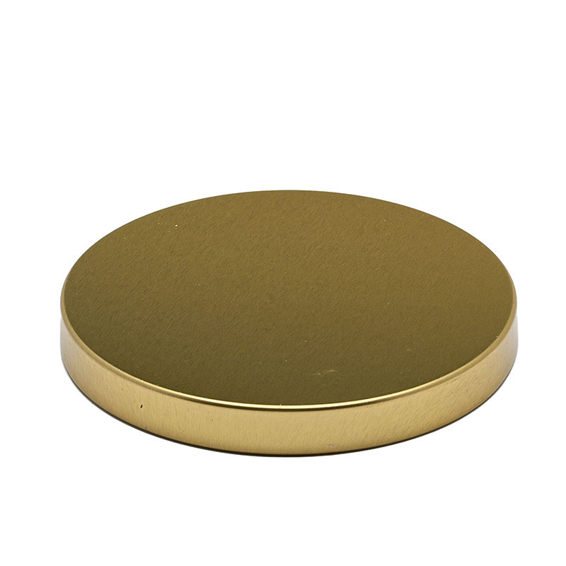 Large Pure Gold Metal Lid | 12 Pack