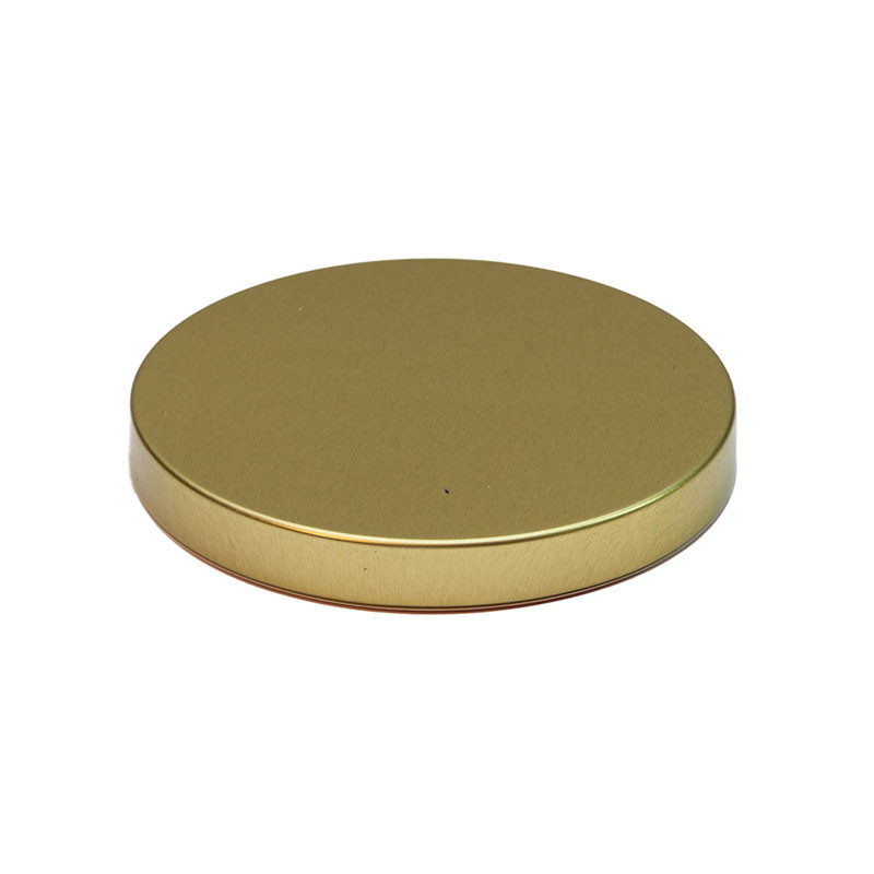 Medium Gold Metal Lid | 12 Pack