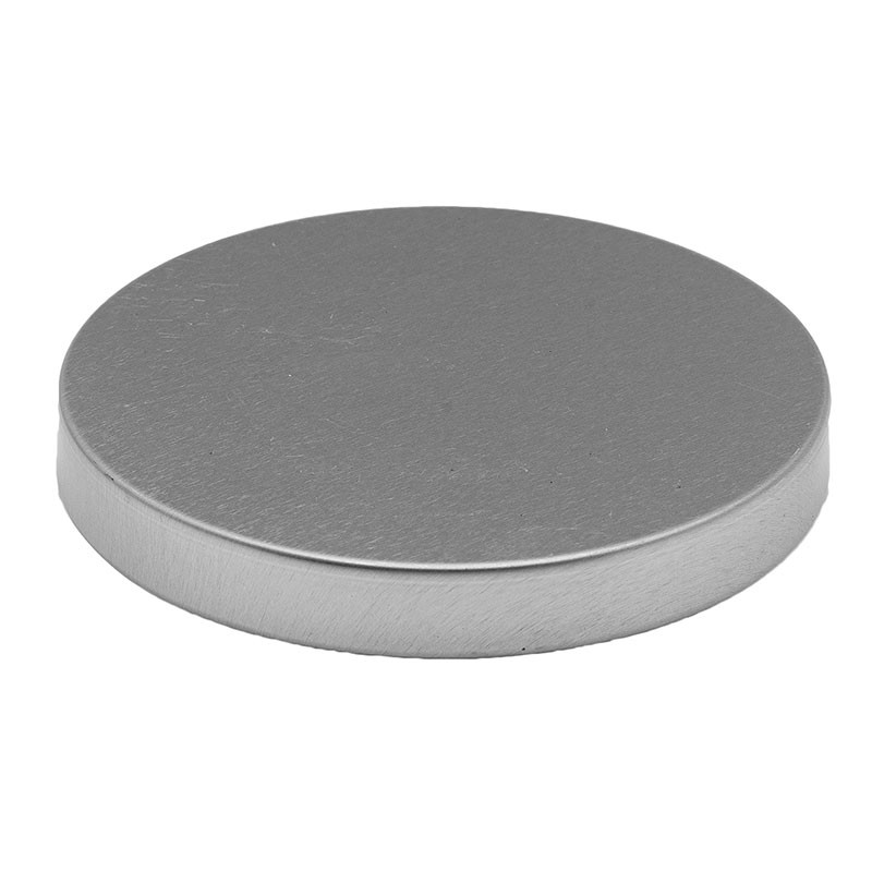 Large Anchor Brushed Silver Metal Cover