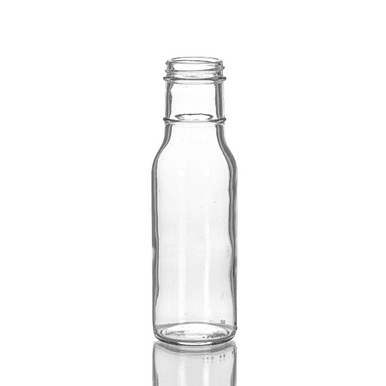 8 oz Glass Ring Neck Bottle 38-400 | 12 Pack