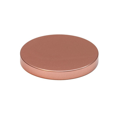 Medium Rose Gold Metal Lid | 12 Pack