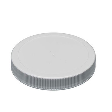 White 89-400 Plastic Ribbed Cap with Liner | 12 Pack - Bulk & Wholesale