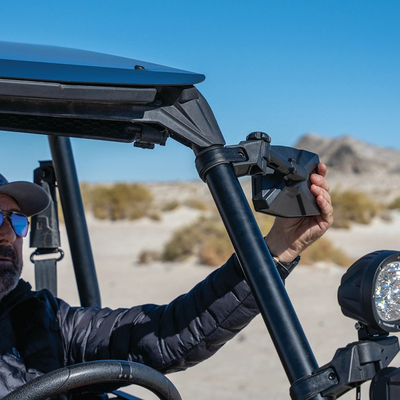 Clearview UTV Mirror Tri Pack - (2) Clearview side mirrors (1 ...