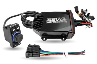 Prowler/Wildcat Bluetooth Rocker-Switch Audio-System with 200-Watt ...