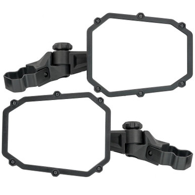 Yamaha YXZ Elite Series Dual Breakaway Mirror with Blindspot Set by ATV ...