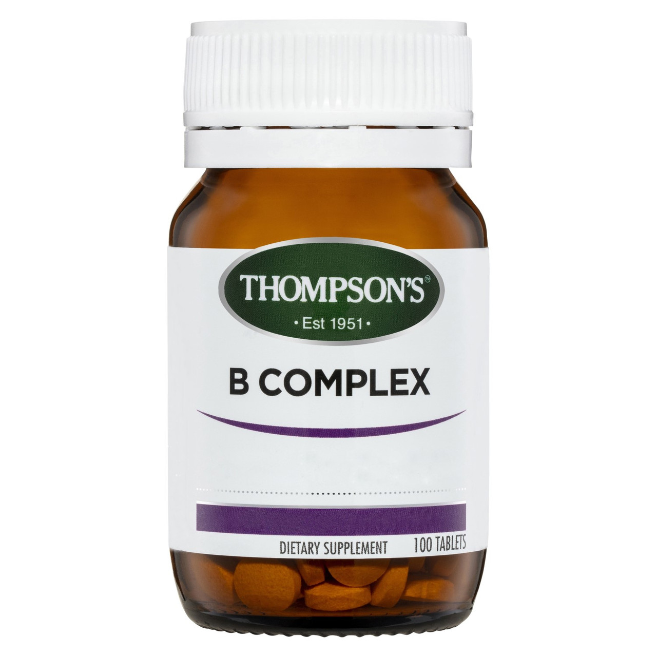 Thompsons B Complex 100 tablets