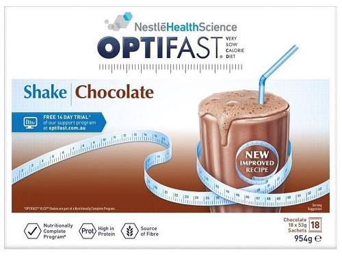 Optifast VLCD Chocolate Shake 53g x 18 Pack