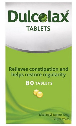 Dulcolax 5mg 80 Tablets