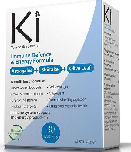 Ki Immune Defence & Energy Formula 30 Tablets