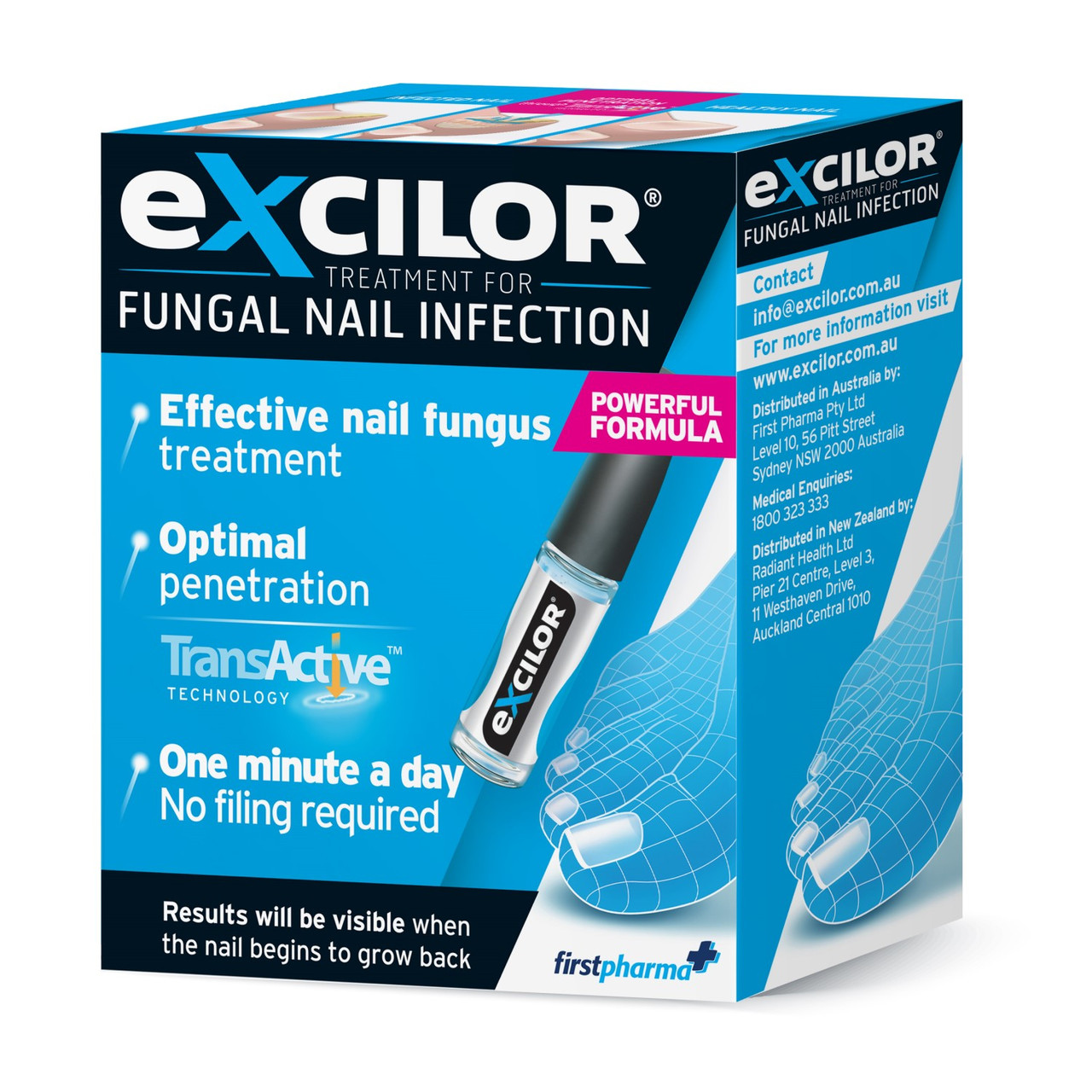 Excilor Fungal Nail Solution 3.3mL