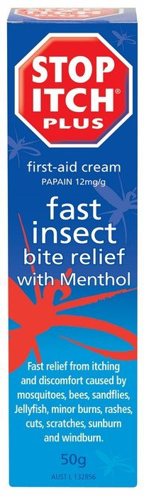 Stop Itch Plus First Aid Cream 50g