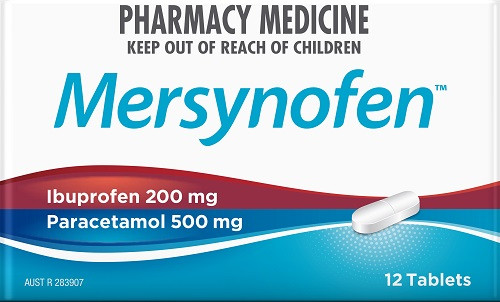 Mersynofen 12 Tablets
