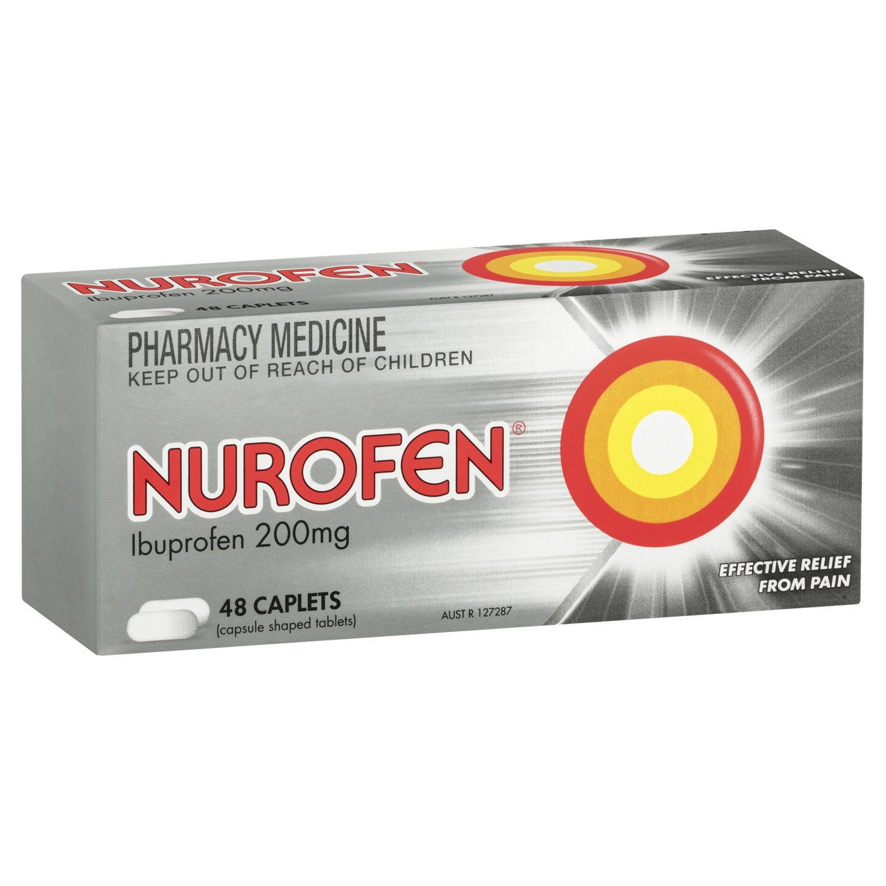 Nurofen 200mg Ibuprofen 48 Caplets