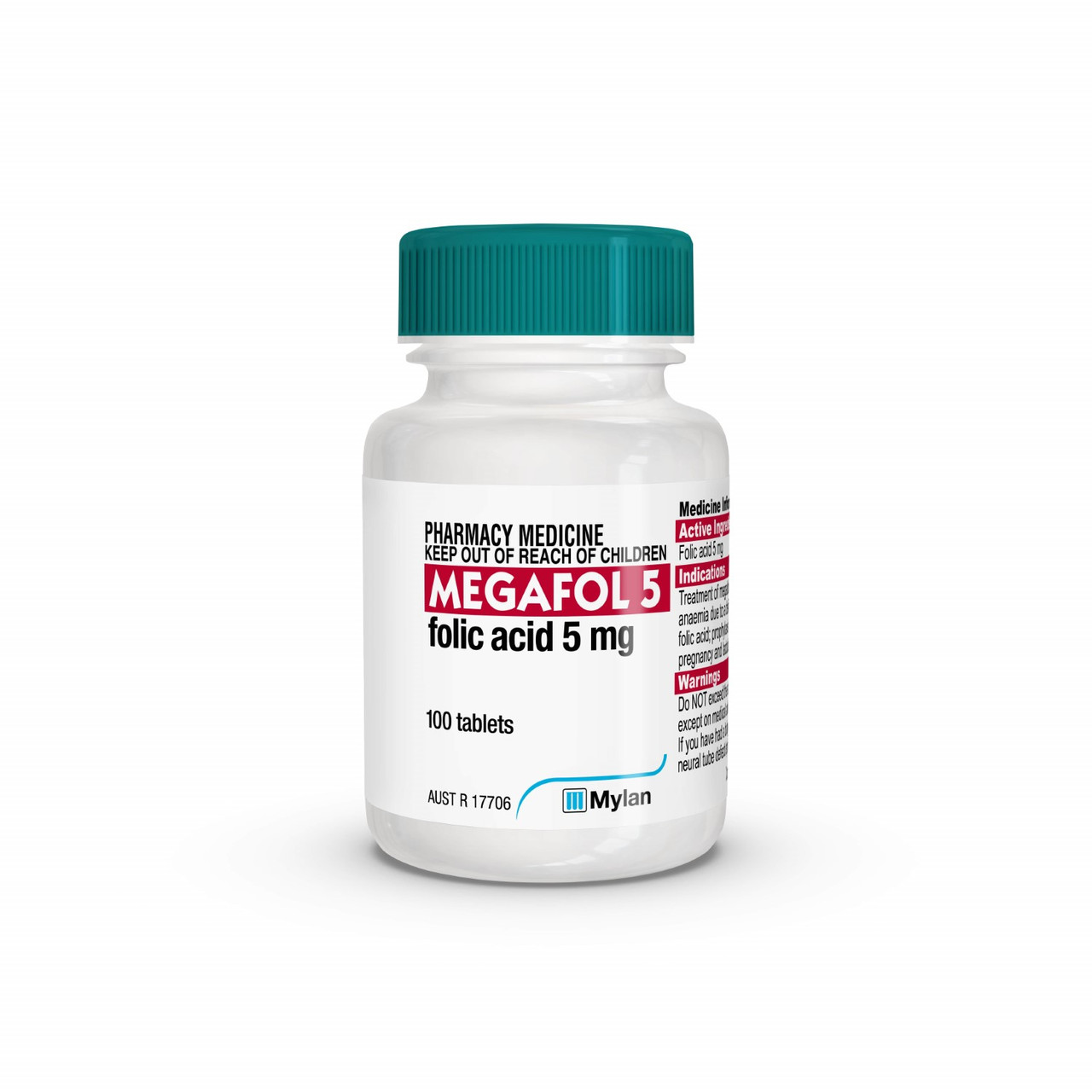 Megafol 5mg 100 Tabs