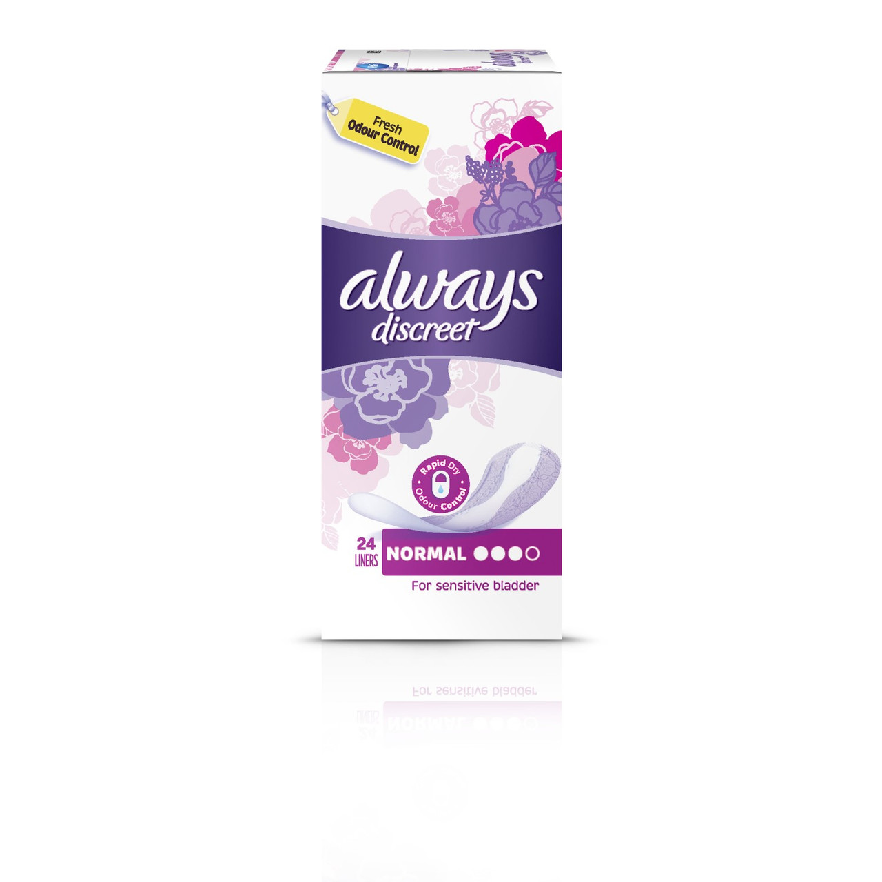 Always Discreet Normal Liners 24 Pack