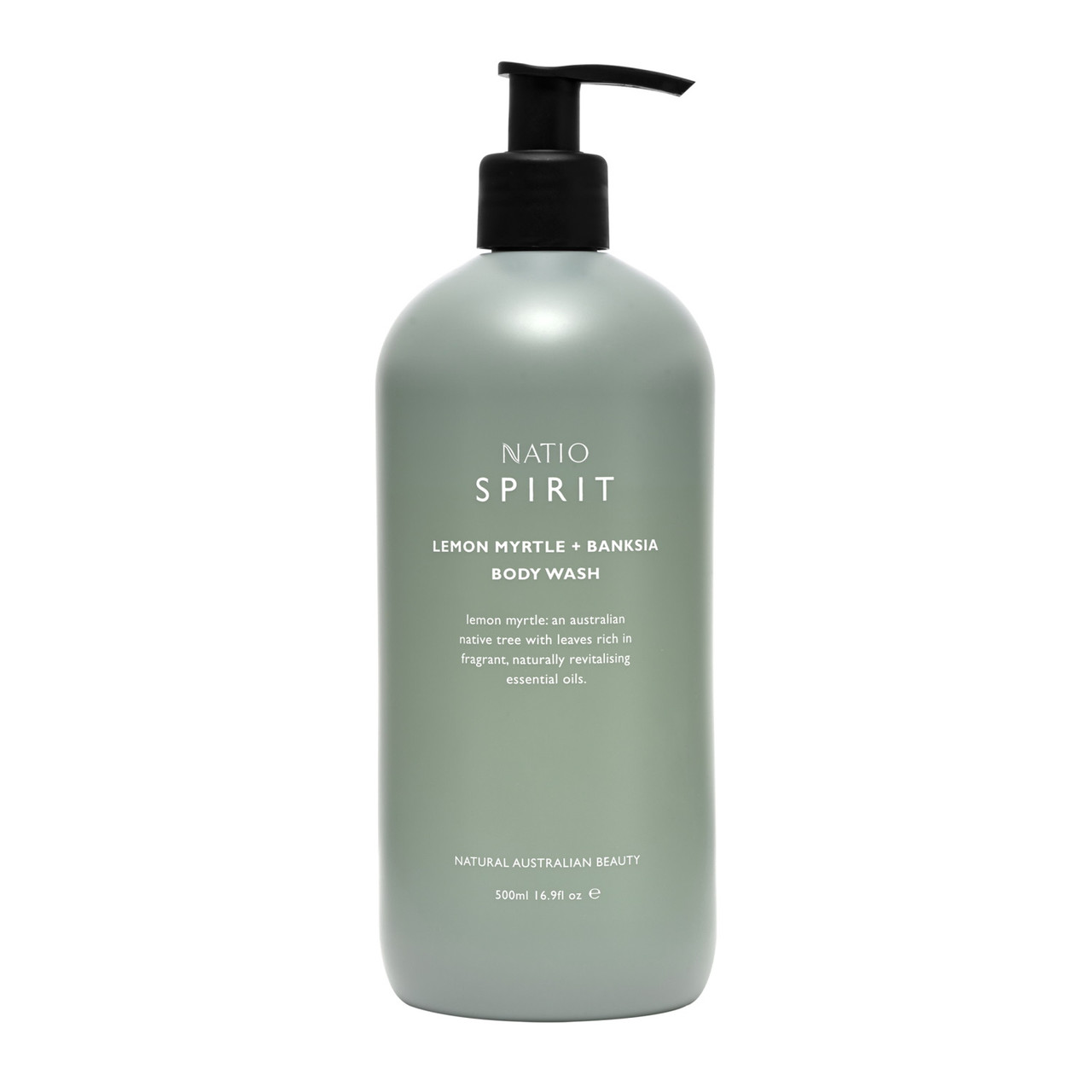 Natio Spirit Lemon Myrtle & Banksia Body Wash 500ml - Pharmacy 4 Less