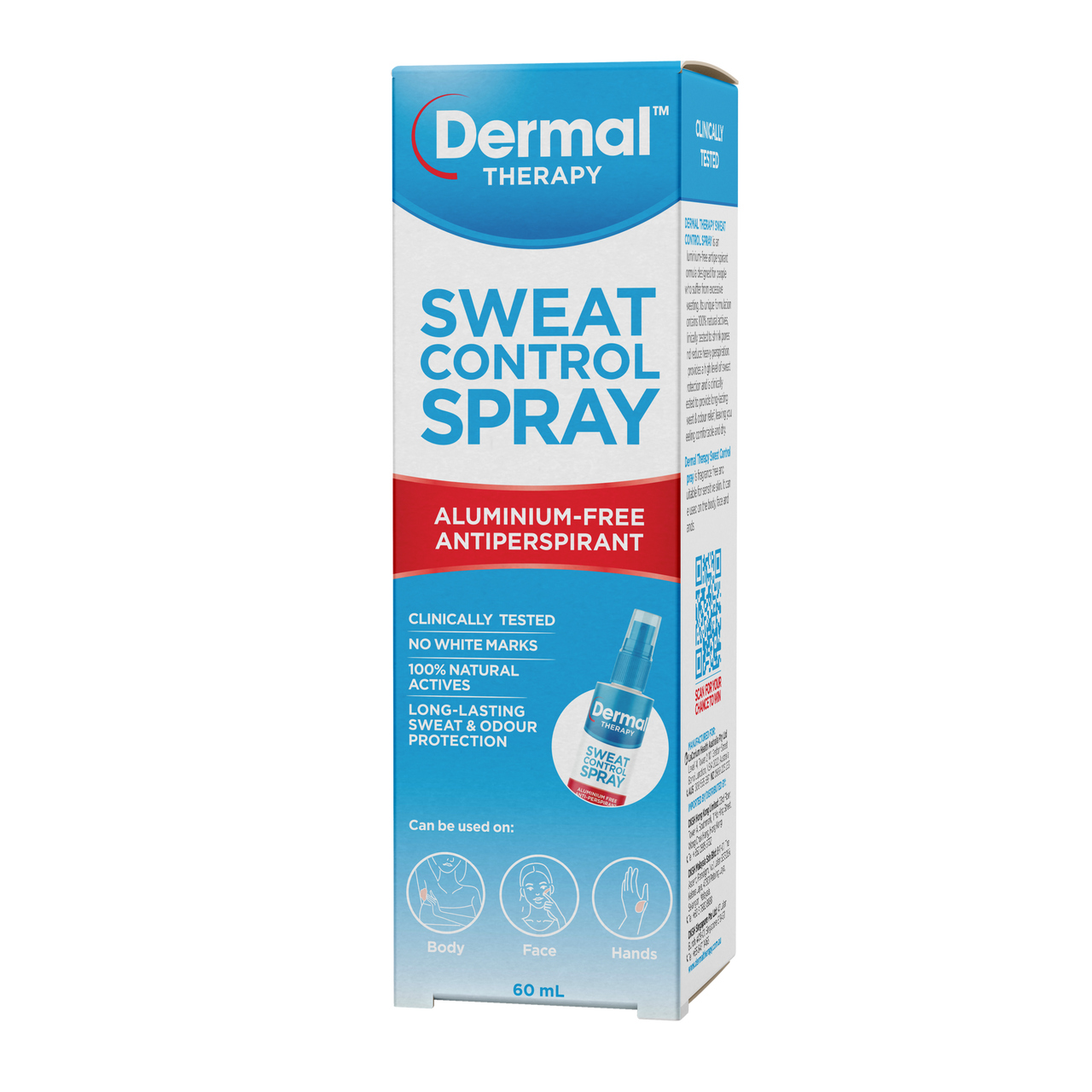 Dermal Therapy Sweat Control Spray 60Ml