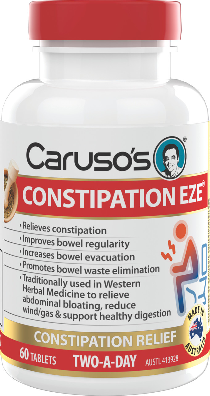 Caruso's Constipation Eze 60 Tablets