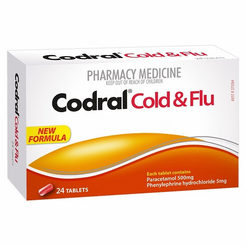 Codral Cold & Flu 24 Tablets