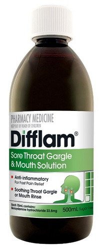 Difflam Sore Throat Gargle with Iodine 200ml