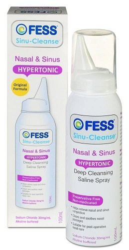 Fess Sinu-Cleanse Hypertonic Spray 100ml