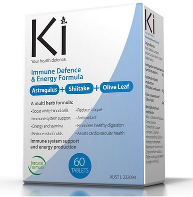 Ki Immune Defence & Energy Formula 60 Tablets - Pharmacy 4 Less