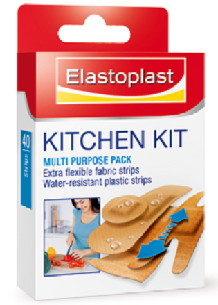 Elastoplast Kitchen Kit Assorted Strips 40 Pack