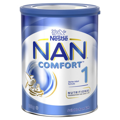 Nestle Nan Comfort 1 Starter 0-6 Months Baby Formula 800g