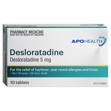 Apotex Health Desloratadine 5mg 10 Tablets