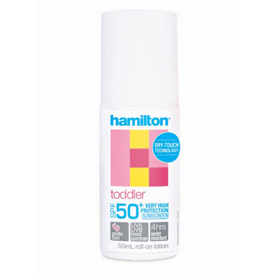 Hamilton Sunscreen Toddler Roll On SPF50+ 50ml