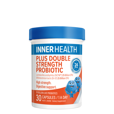 Inner Health Plus Double Strength Probiotics 30 Capsules