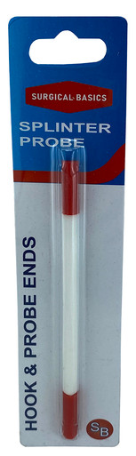 Surgical Basics Splinter Probe Hooked & Straight Ends | Pharmacy 4 Less