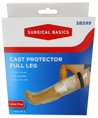 Surgical Basics Cast Protector Half Leg 60Cm 2 Pack | Pharmacy 4 Less