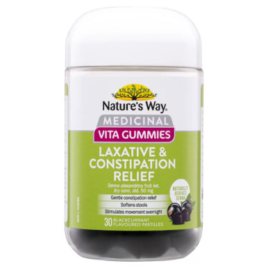 Nature's Way Medicinal Vita Gummies Laxative & Constipation