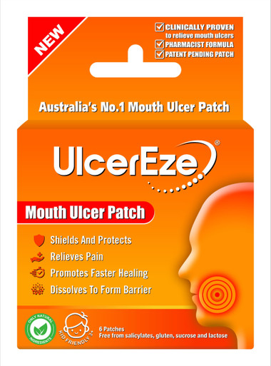 UlcerEze Mouth Ulcer Patches 6 Pack