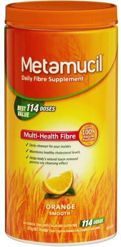 Metamucil Smooth Powder Orange 114 Dose