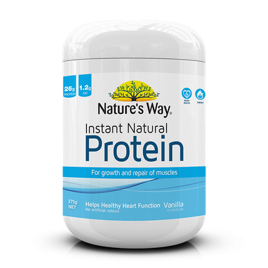 Nature's Way Instant Natural Protein Vanilla 375g - Shop Now