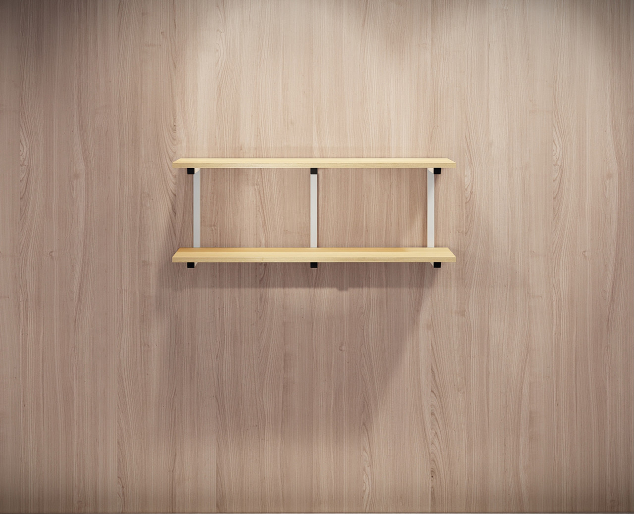 2 Tier Wall Fixed Shelving System (1000 Long) | BOYCO