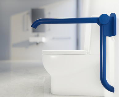 Premium Wall Mounted Hinged Grab Rail Bar (650) | BOYCO