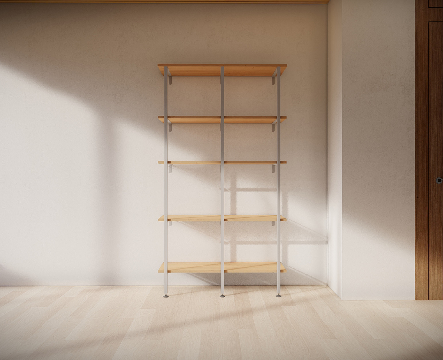 5 Tier Wall Fixed Heavy Duty Racking System (1000 Long) | BOYCO