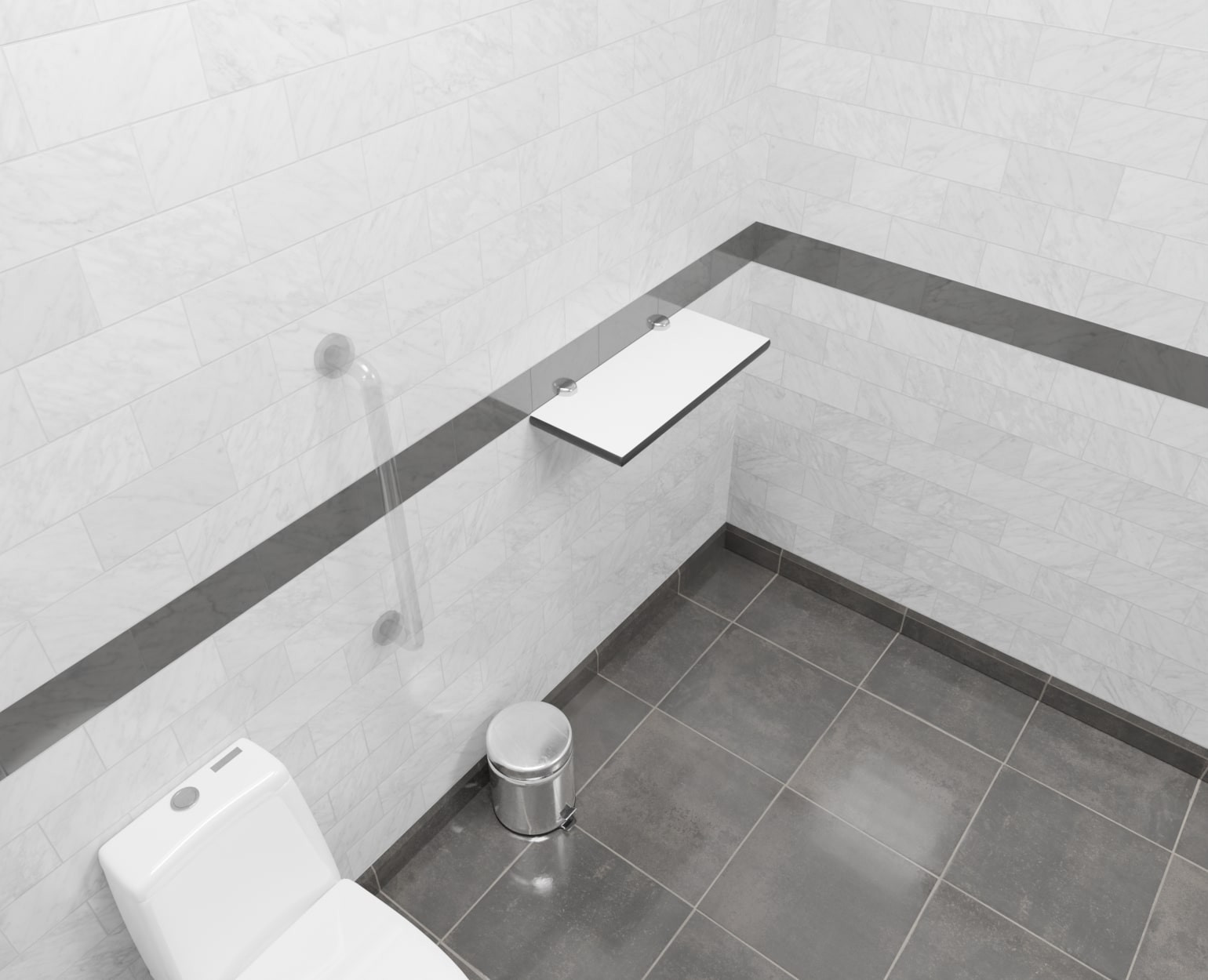 Colostomy & Grooming Shelf – 350 x 215mm