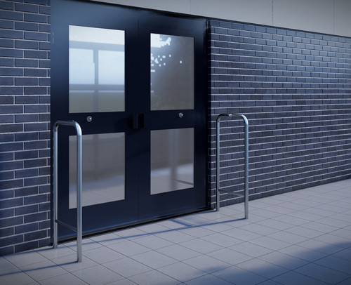 Stainless Steel Door Barrier with Standard Catch | BOYCO