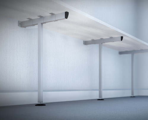 Floor Fixed Support L Leg (725mm x 570mm) | BOYCO