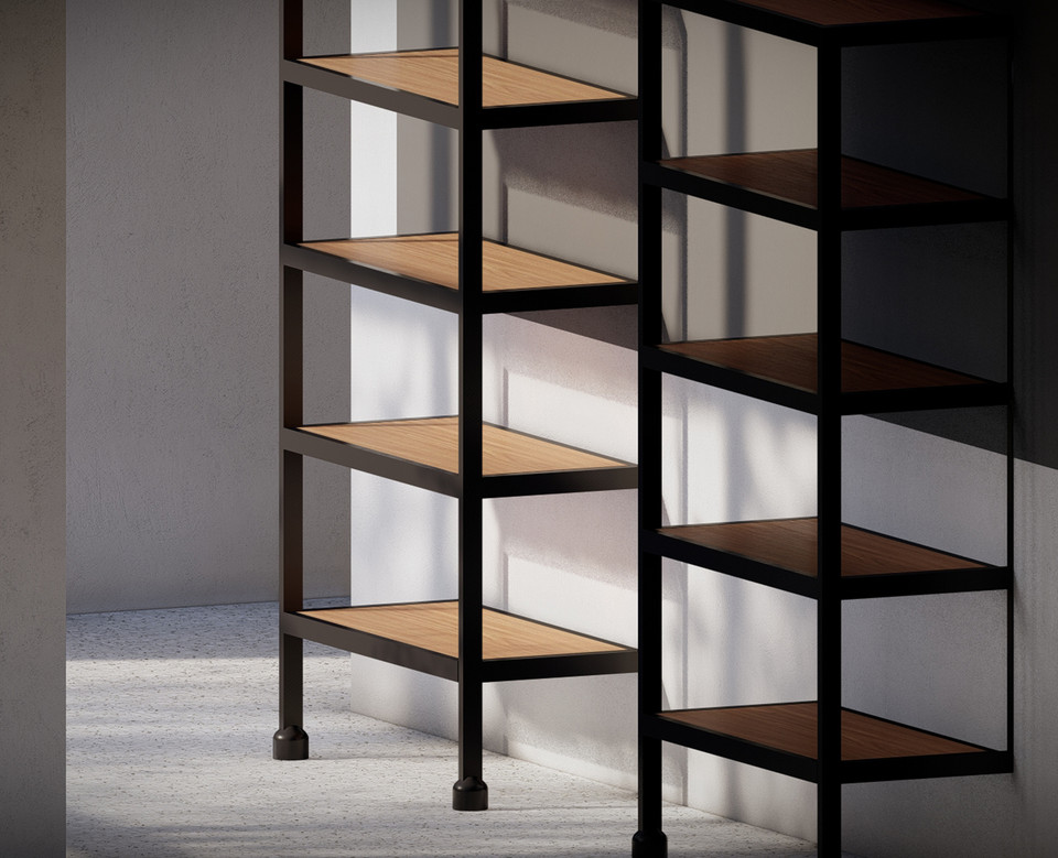 5 Tier Wall Fixed Heavy Duty Racking System (1000 Long) | BOYCO