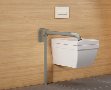 Floor and Wall Mounted Premium Hinged Grab Rail (750) | BOYCO