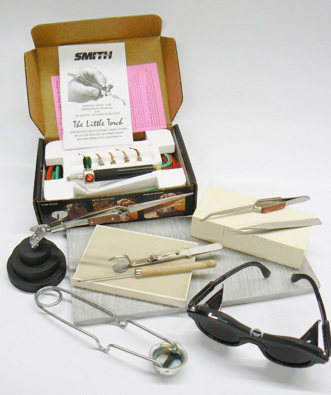 Jewelry Soldering Kit Torch Pickle Pot Solder Supplies Repair Set