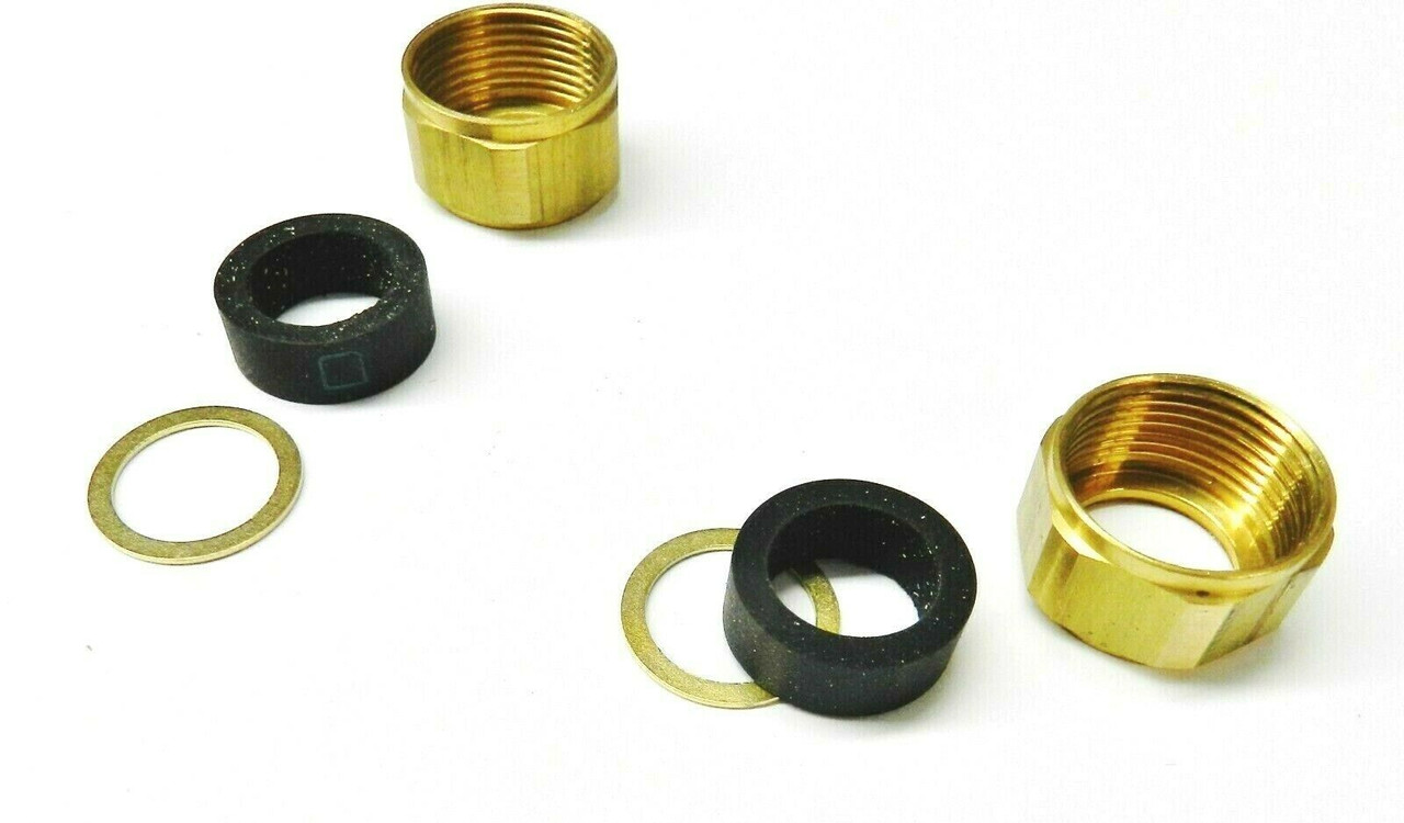 Sight Glass Steamer Parts 5/8" ID Gaskets, Washers, Nuts Steam Service ...